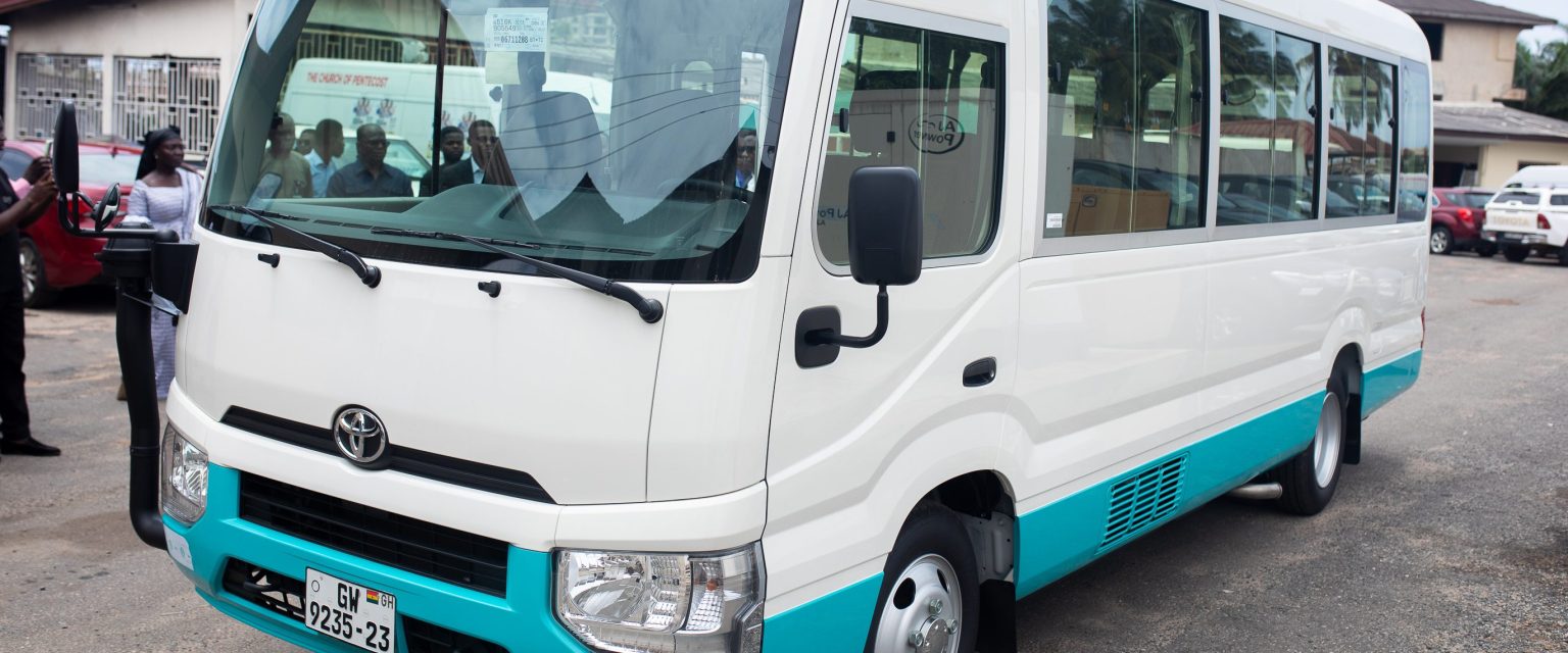 The Church of Pentecost Evangelism Ministry Gets New Bus - THE CHURCH ...