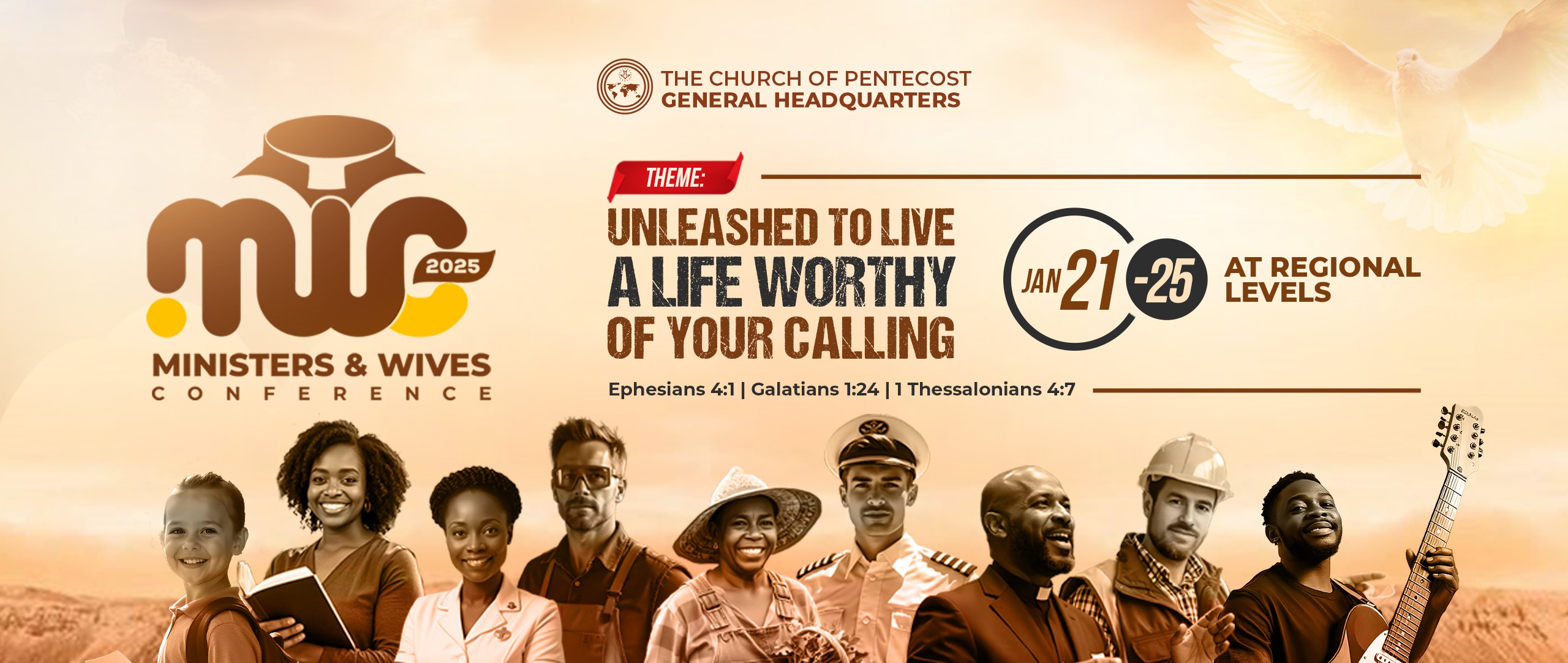 Unleashed To Live A Life Worthy Of My Calling: My Reflections On The Theme For 2025 - THE CHURCH ...